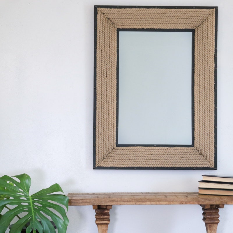 Rope Mirror - Etsy