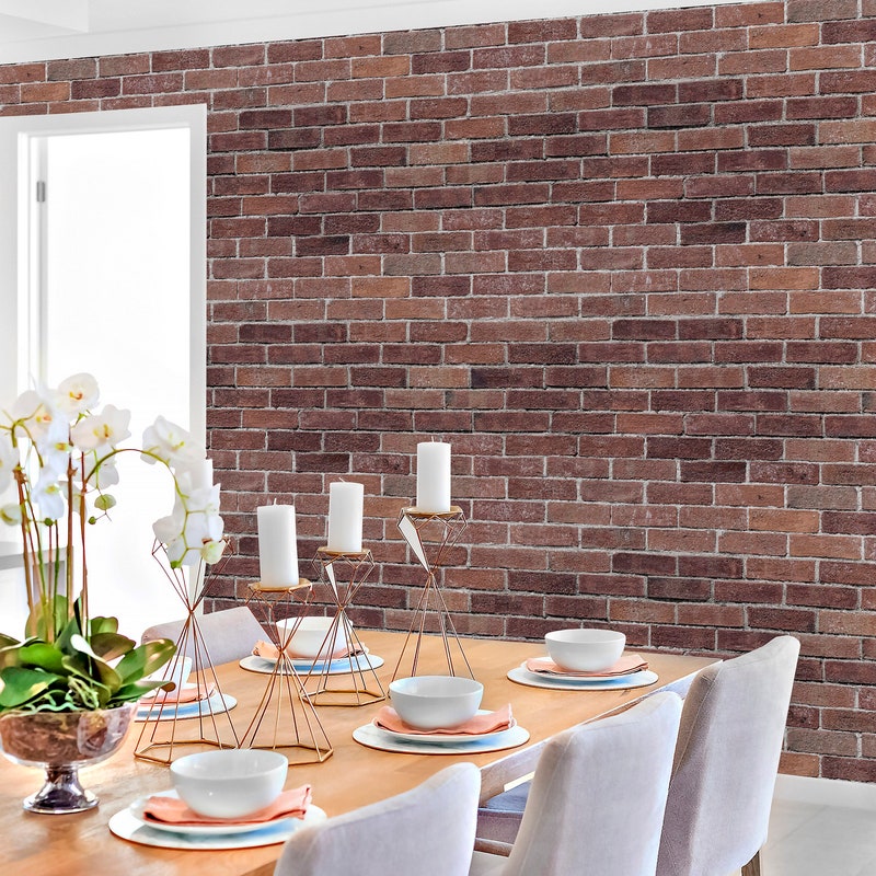 Brick Removable Wallpaper - Etsy