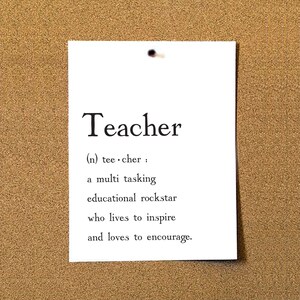 Teacher: Multi Tasking Educational Rockstar Instant Printable - Etsy