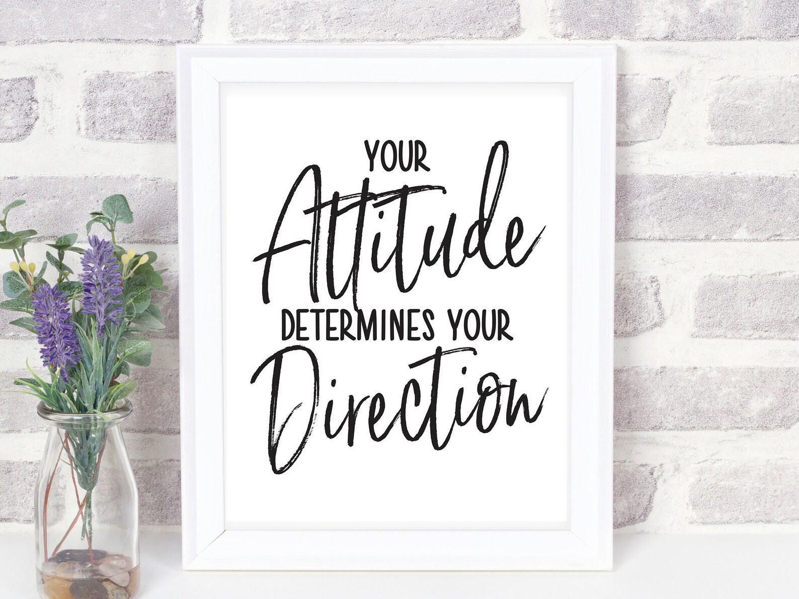 Your Attitude Determines Your Direction Instant Printable - Etsy