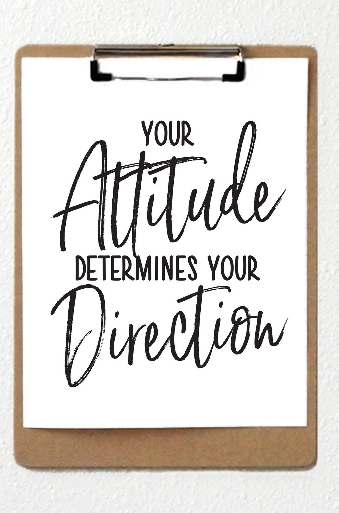 Your Attitude Determines Your Direction Instant Printable - Etsy