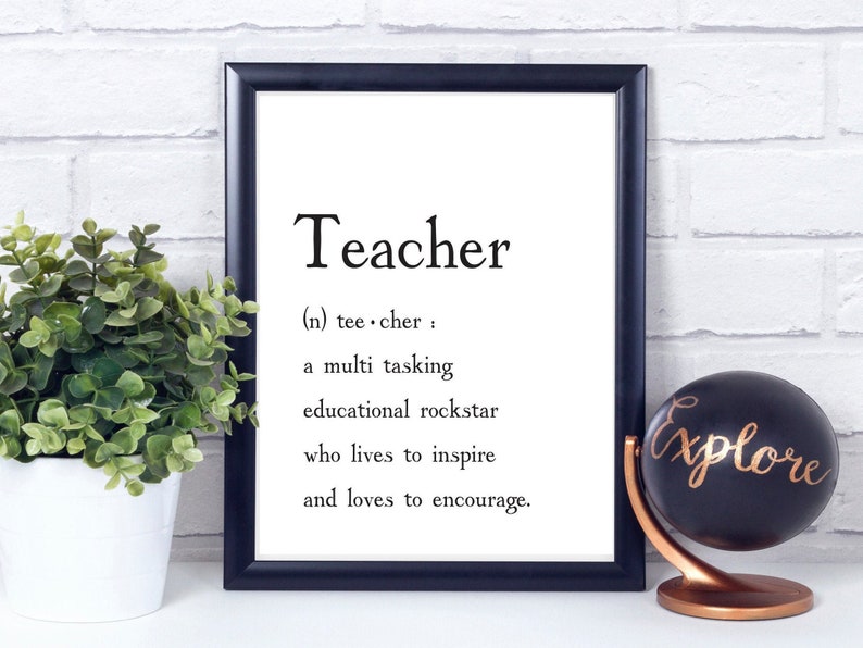 Teacher: Multi Tasking Educational Rockstar Instant Printable - Etsy
