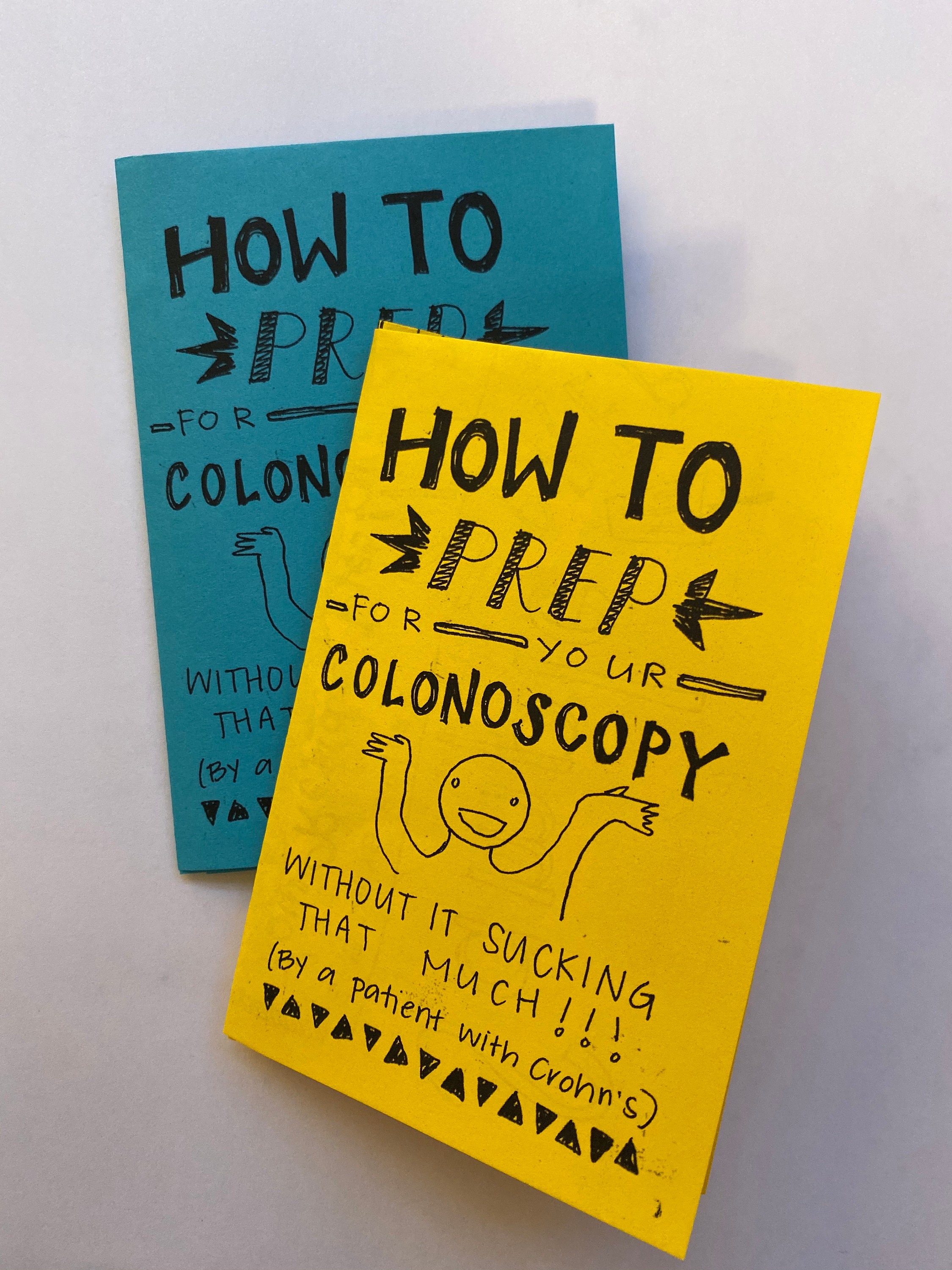 How to Prep for Your Colonoscopy: a Patient-written Zine - Etsy