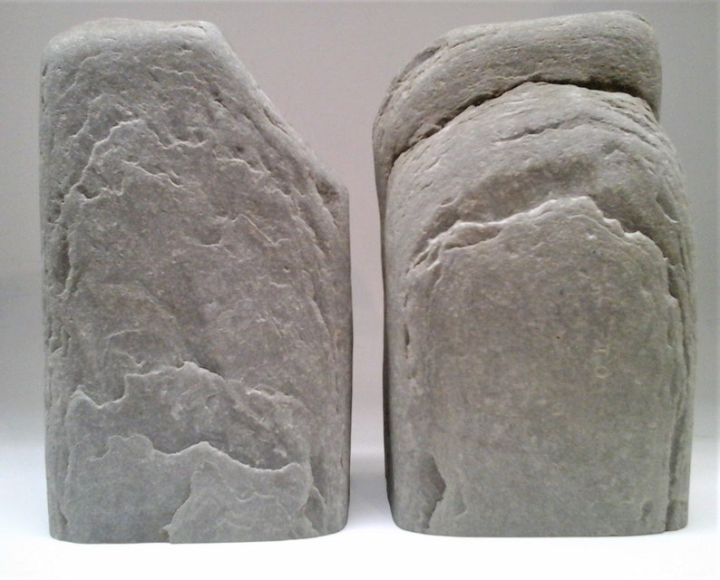 Rock Bookends OUR Freedom and Liberty Solid Rocks Sandblasted | Etsy