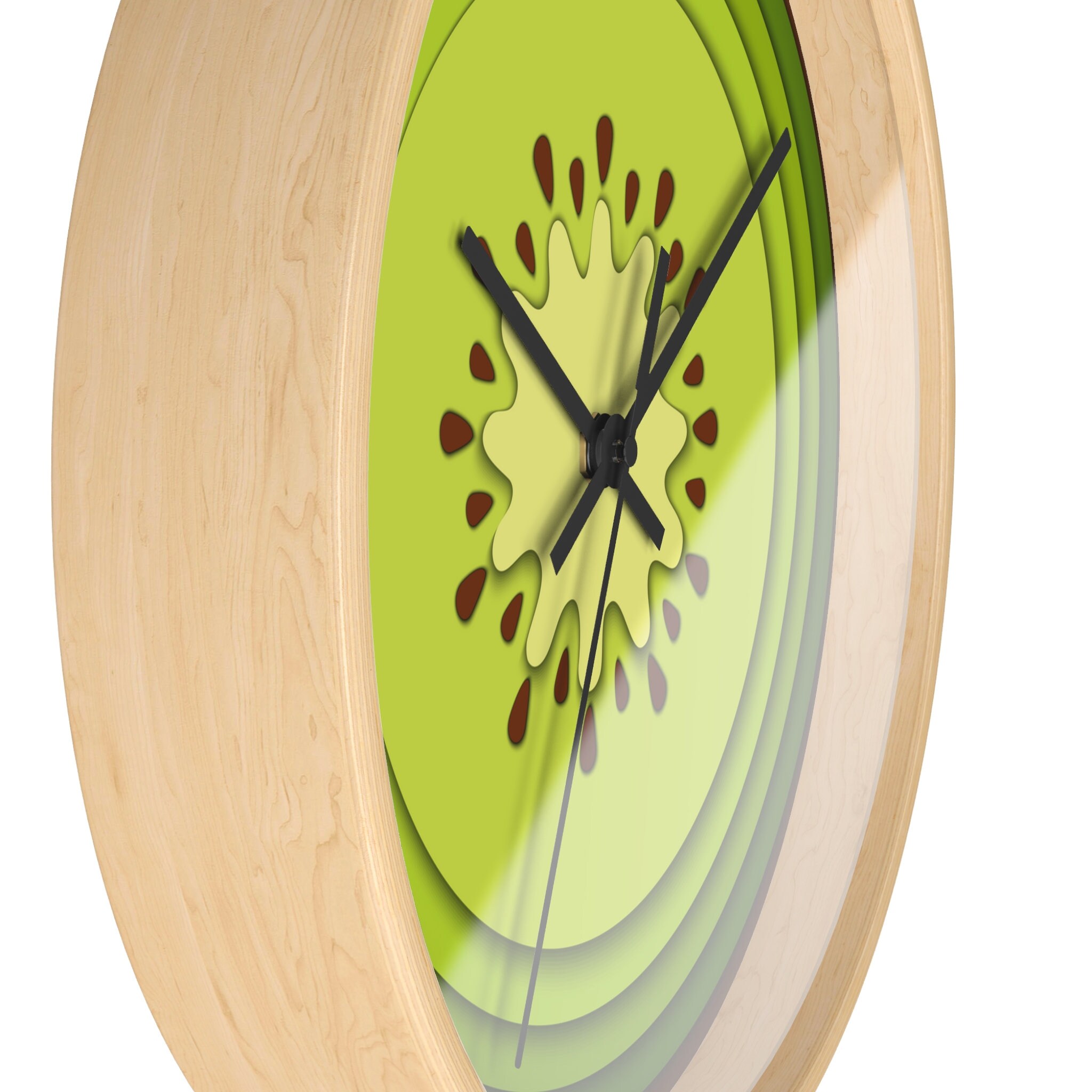 Kiwi Fruit Wall Clock Modern Wall Clock Unique Wall Clock - Etsy
