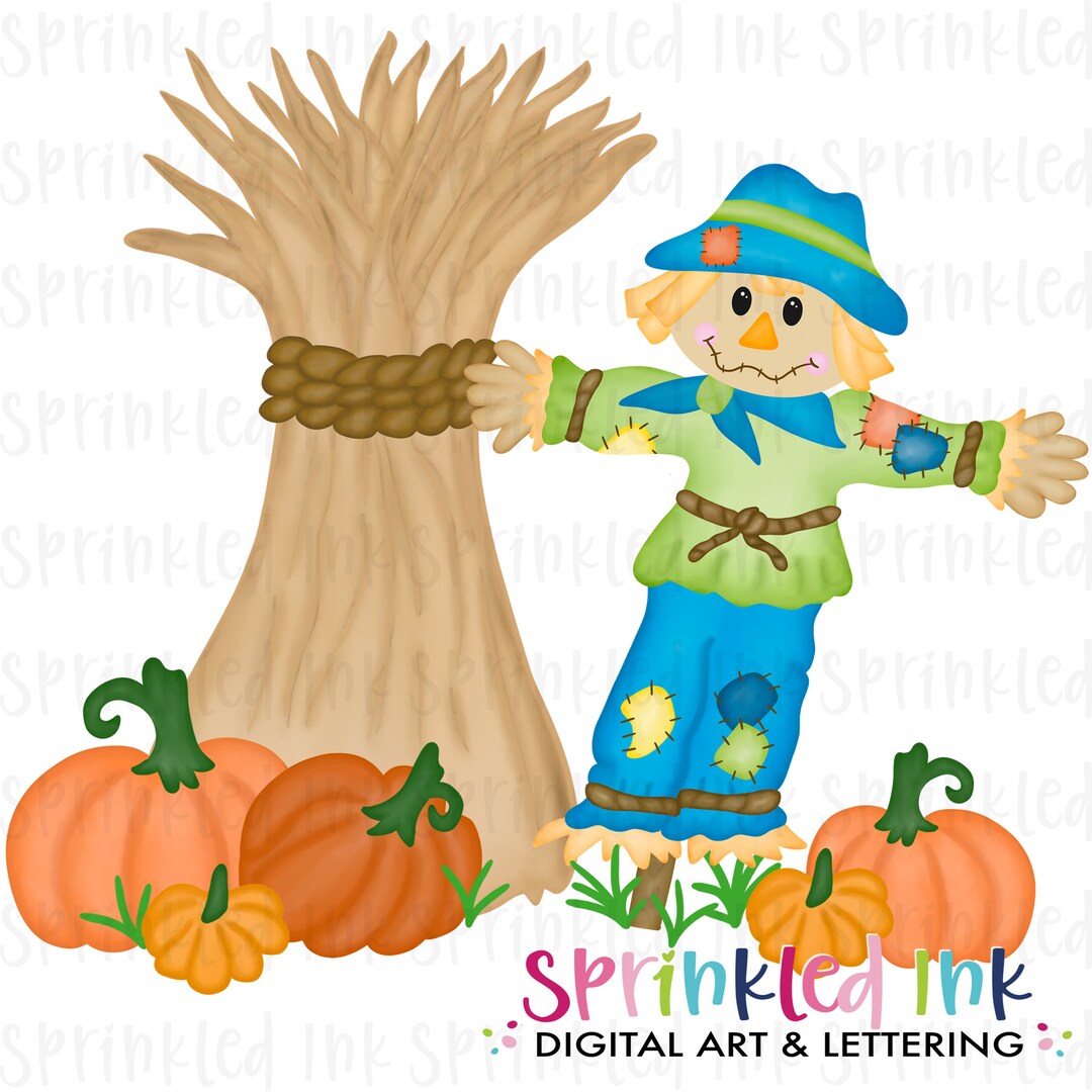 Watercolor PNG Boys Fall Scene Digital Download File - Etsy