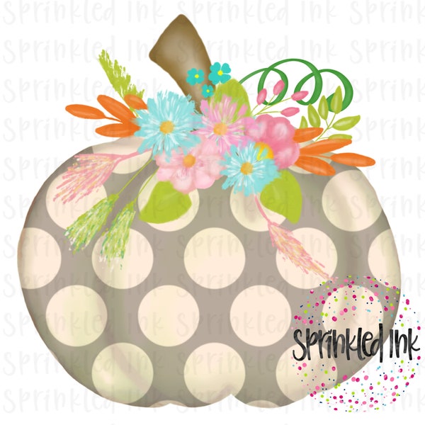 Polka Dot Pumpkins - Etsy