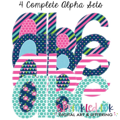 Watercolor PNG Leopard Floral Faux Applique Alpha Set Digital - Etsy