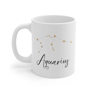 Auqarius Mug Aries Gifts Aries Constellation Coffee Cup Aries Cup ...