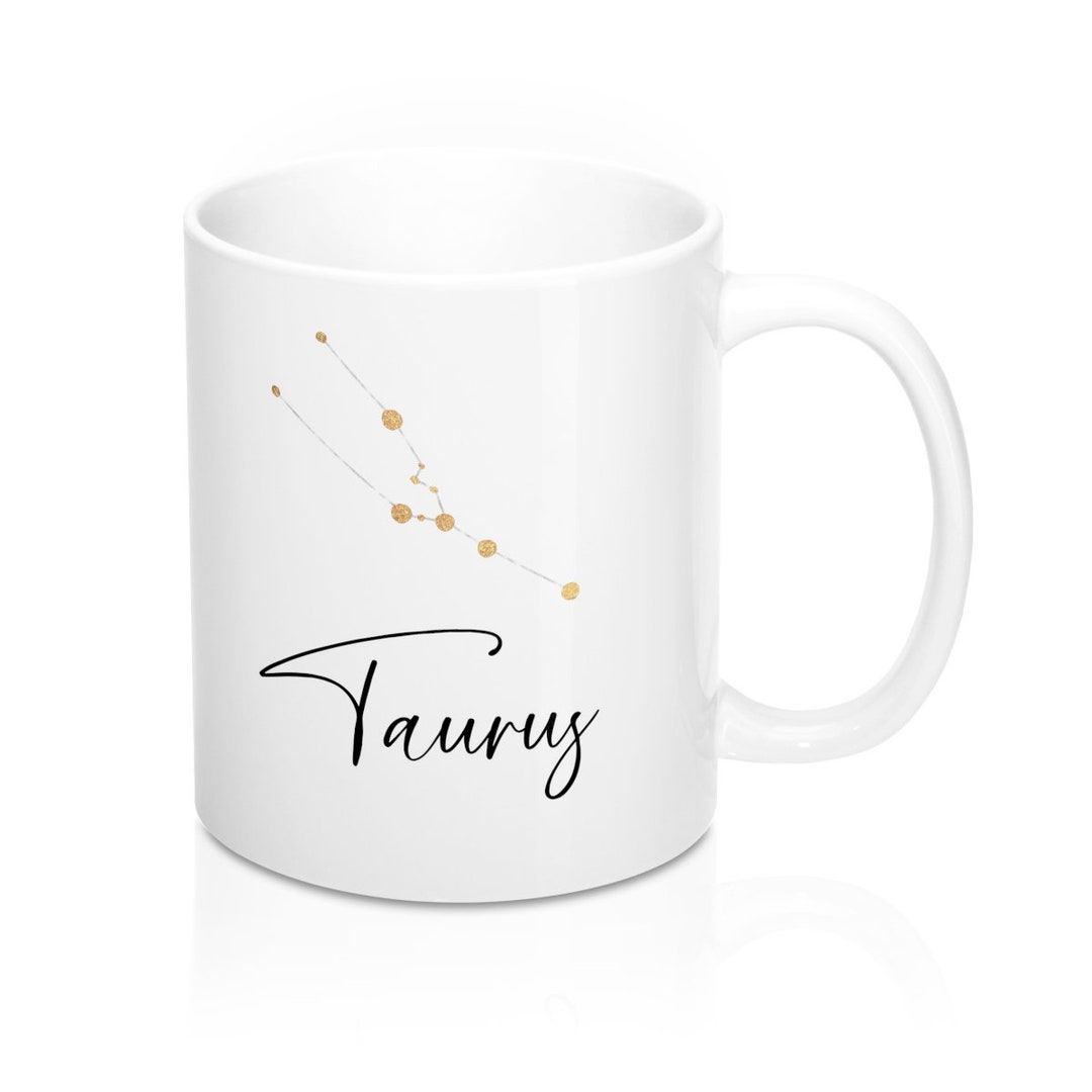 Taurus Mug Taurus Gifts Taurus Constellation Coffee Cup Taurus Cup ...