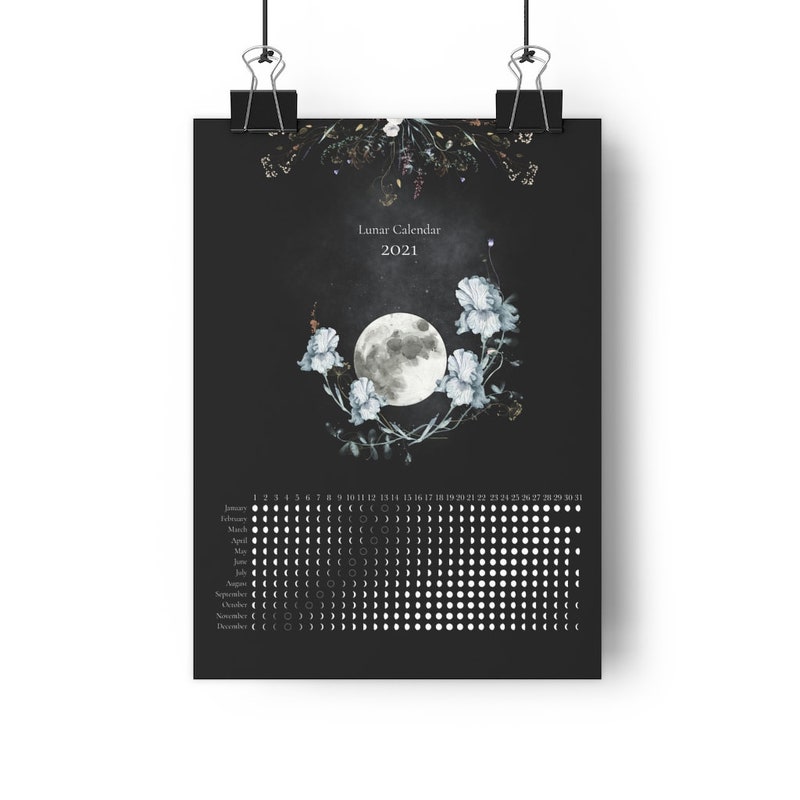 2021 Lunar Calendar - Etsy