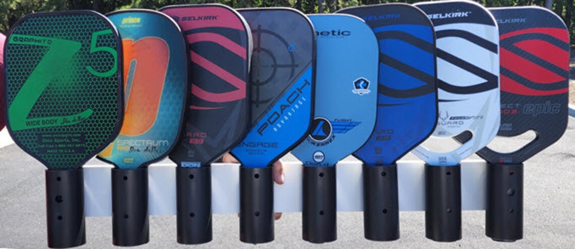 Picklerack (tm) Pickleball Paddle Rack - Etsy