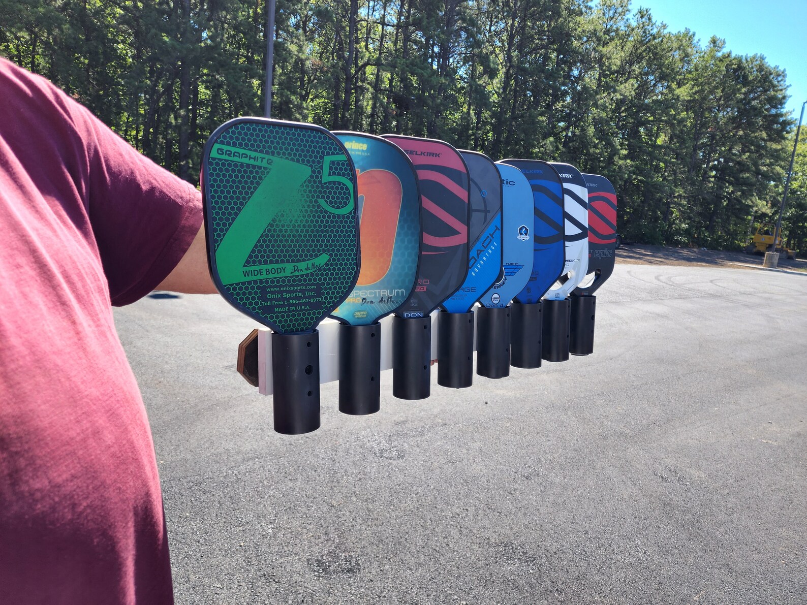 Picklerack (tm) Pickleball Paddle Rack - Etsy