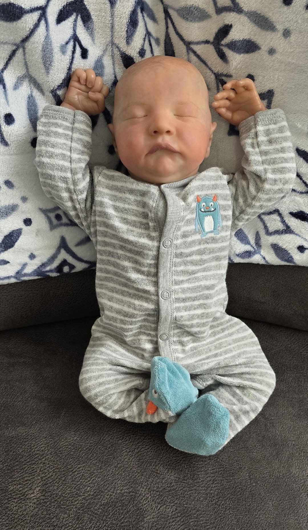 Levi Reborn Boy Vinyl Doll by Bonnie Brown - Etsy