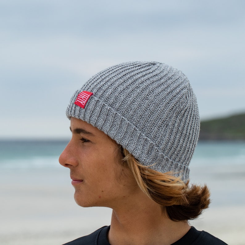 Fisherman Beanie Trawler Hat in Rib Knit for Men and Women Cold Water ...