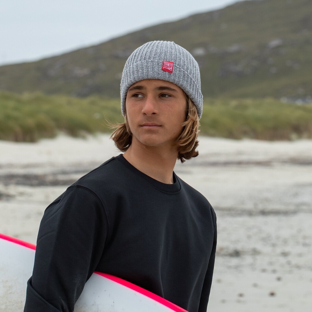 Fisherman Beanie Trawler Hat in Rib Knit for Men and Women - Cold Water ...
