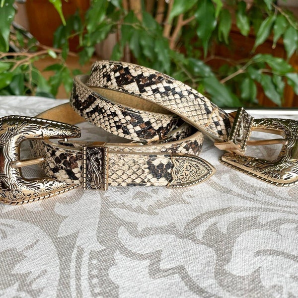Python Belt - Etsy