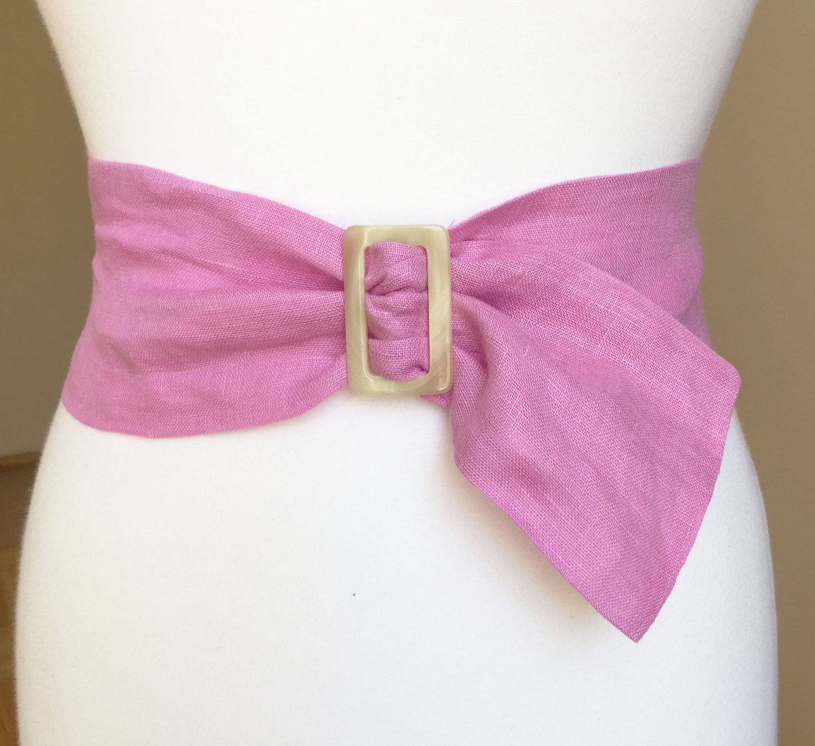 Natural Linen Belt Extra Wide Sash Belt Linen Fashion Dress - Etsy