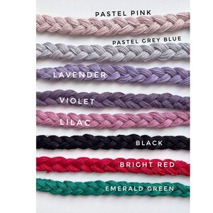 Braided Linen Belt Boho Dress Tassel Belt Linen Tie Loop Belt Hippie ...