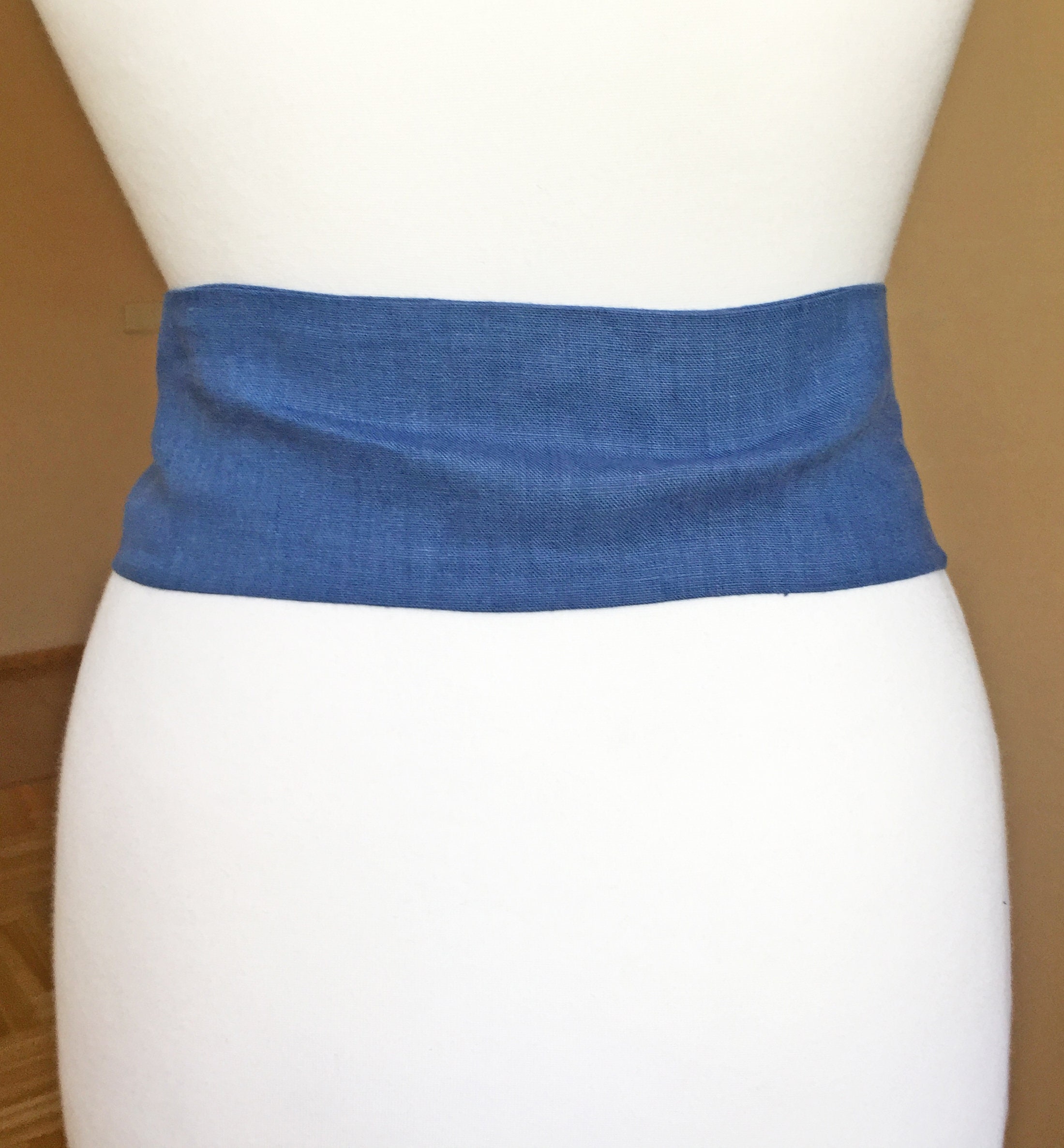 3.5 Wide LINEN Belt Natural Fashion Belt Linen Sash Belt - Etsy