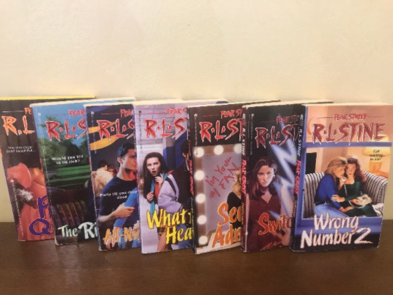 Original Rl Stine Fear Street Horror Book Series 90s Teen | Etsy