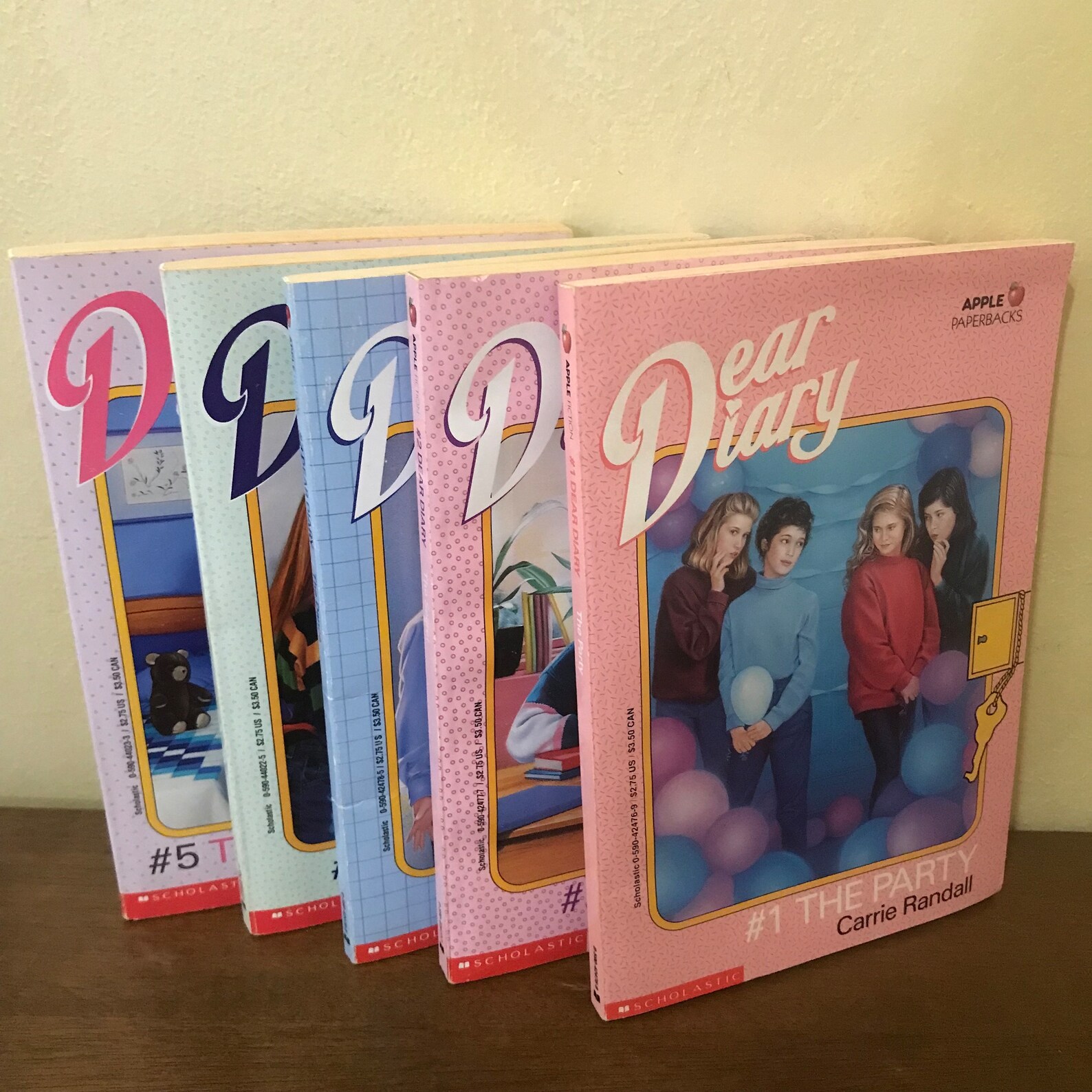 Dear Diary Carrie Randall Chapter Book Series Scholastic 90s, Young ...