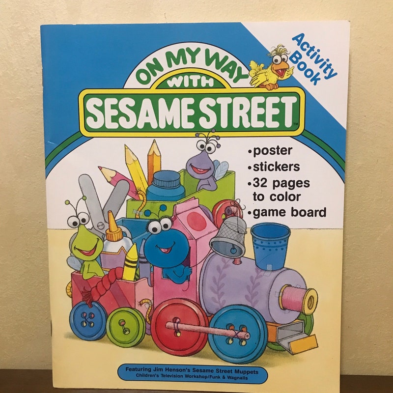 Sesame Street Faces - Etsy
