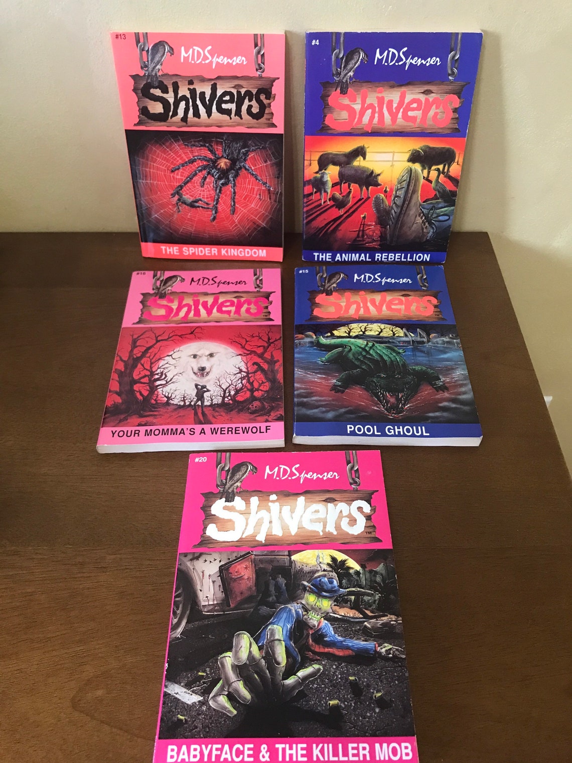 Shivers MD Spencer - Books Like Goosebumps - Vintage 90s Scary Books ...