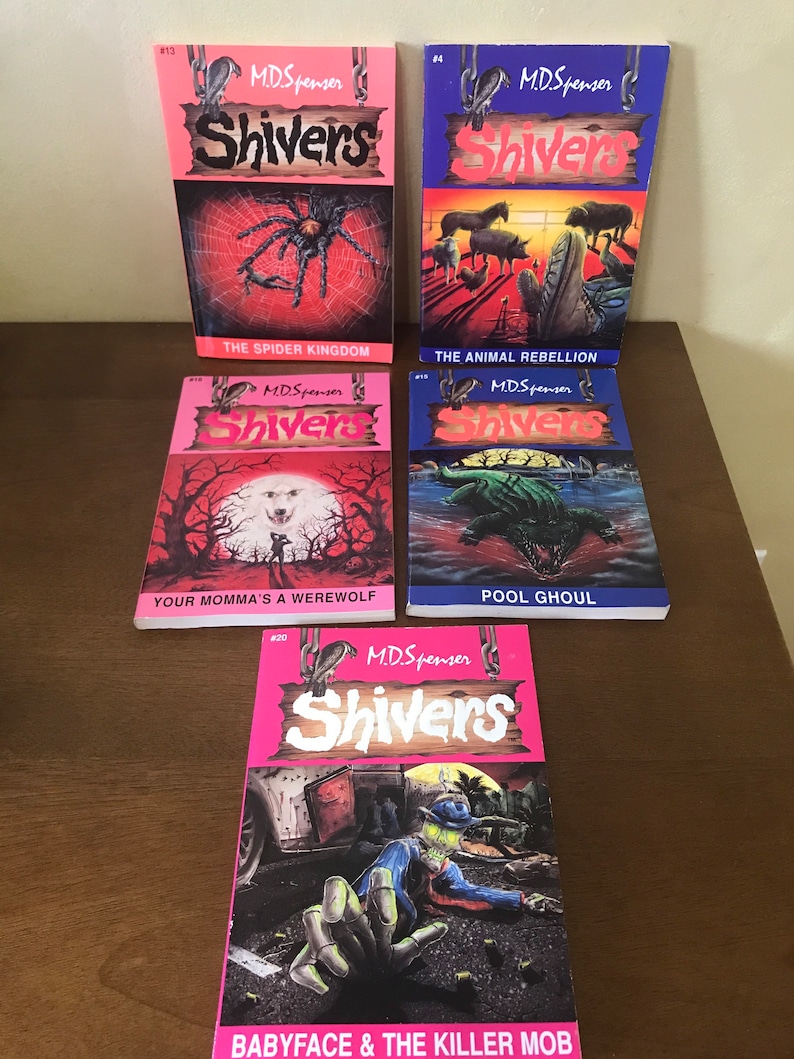 Shivers MD Spencer - Books Like Goosebumps - Vintage 90s Scary Books ...