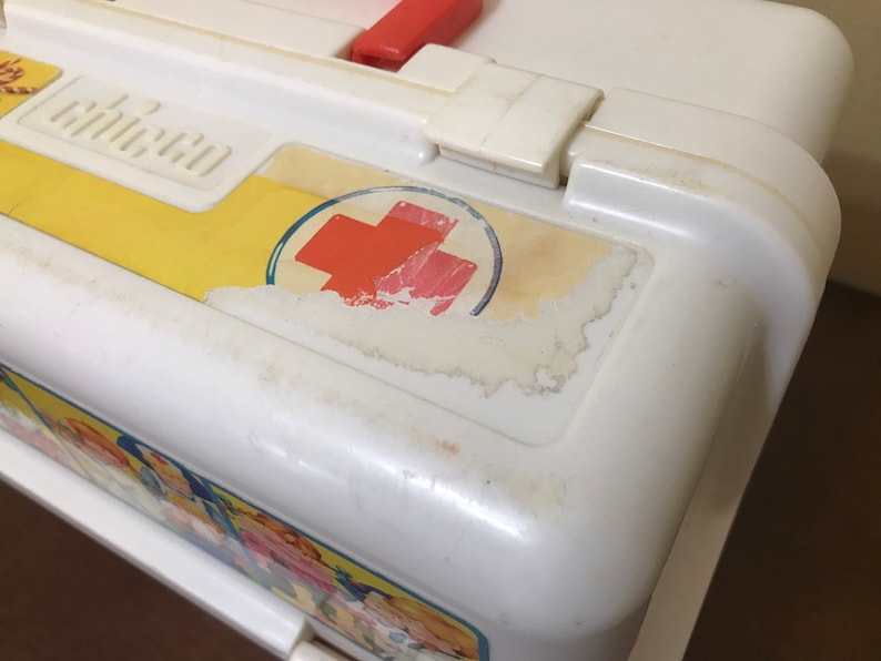 Vintage Chicco Childrens Medical Doctors Kit | Vintage Children's Play ...