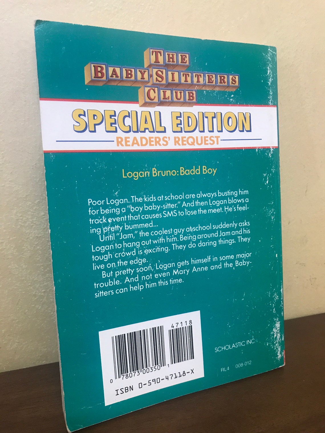 Logan Bruno Boy Baby-sitter the Baby-sitters Club Special - Etsy