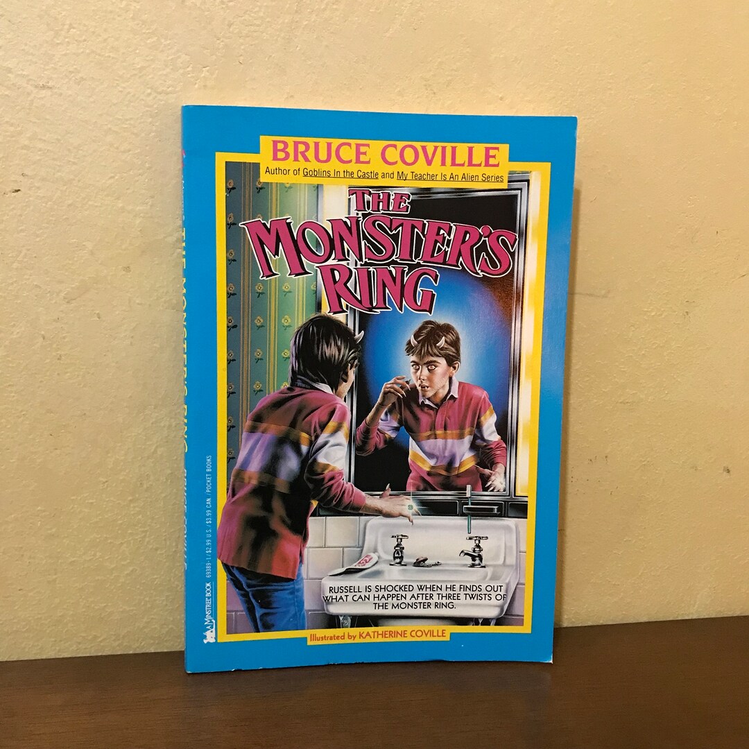 The Monster's Ring, Bruce Coville 1987 Minstrel Pocketbooks, Bruce ...