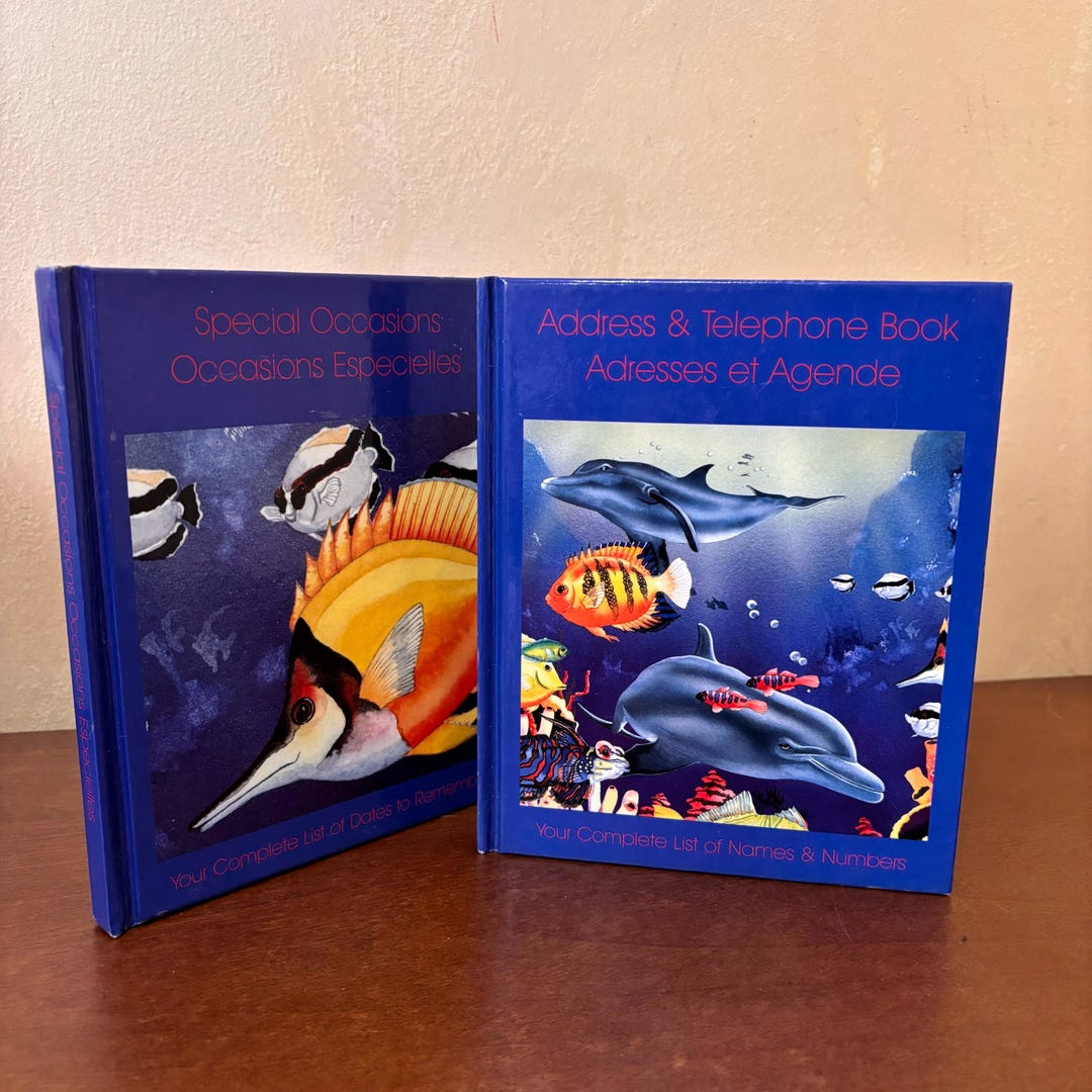 Robert Frederick Nautical Themed Address Phone Number Book, Special ...