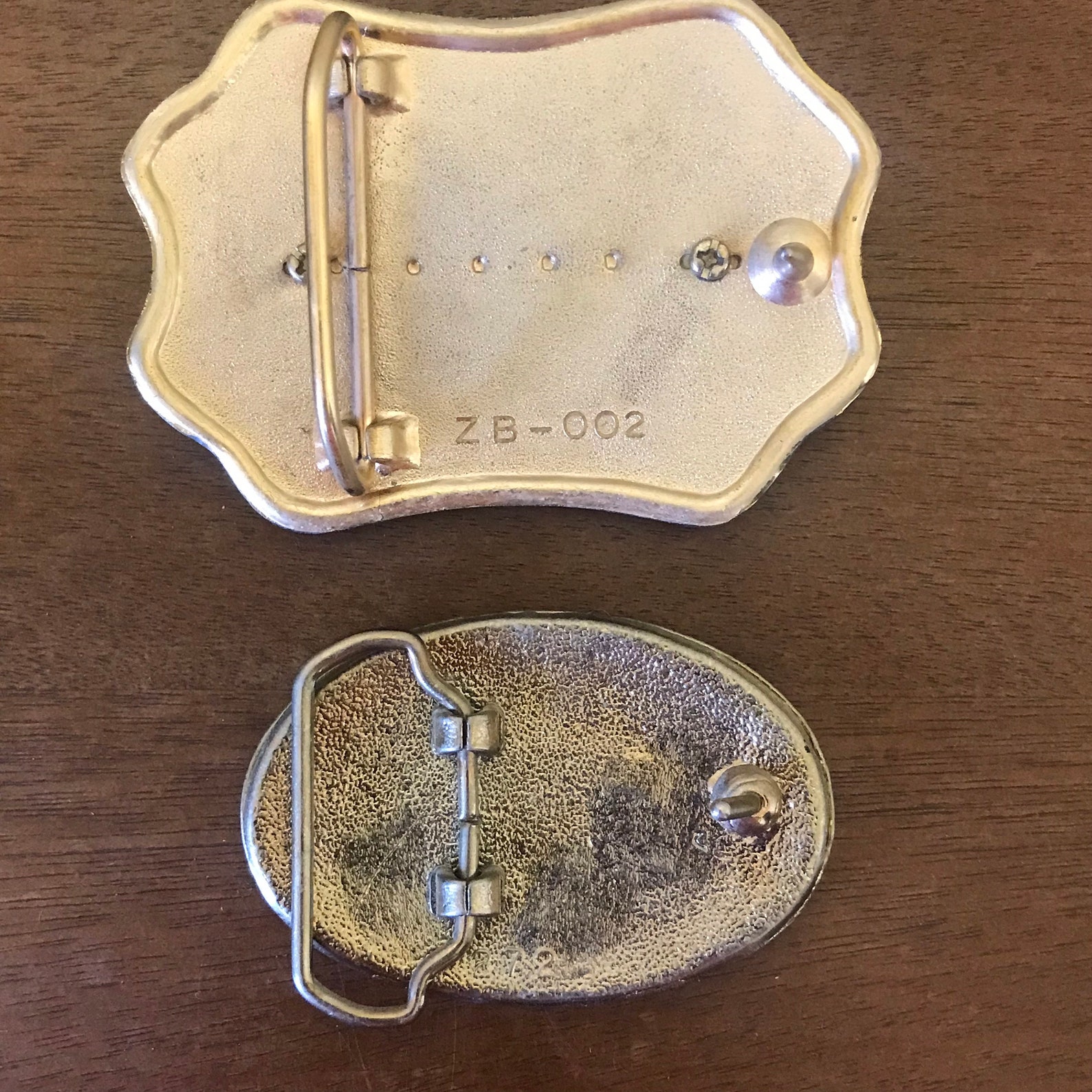 Vintage Brass Belt Buckles CHOOSE ONE Plumber Belt Buckle Porsche ...