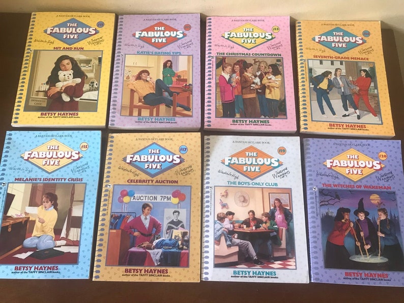 The Fabulous Five Betsy Haynes Choose Your Title 90s Young - Etsy