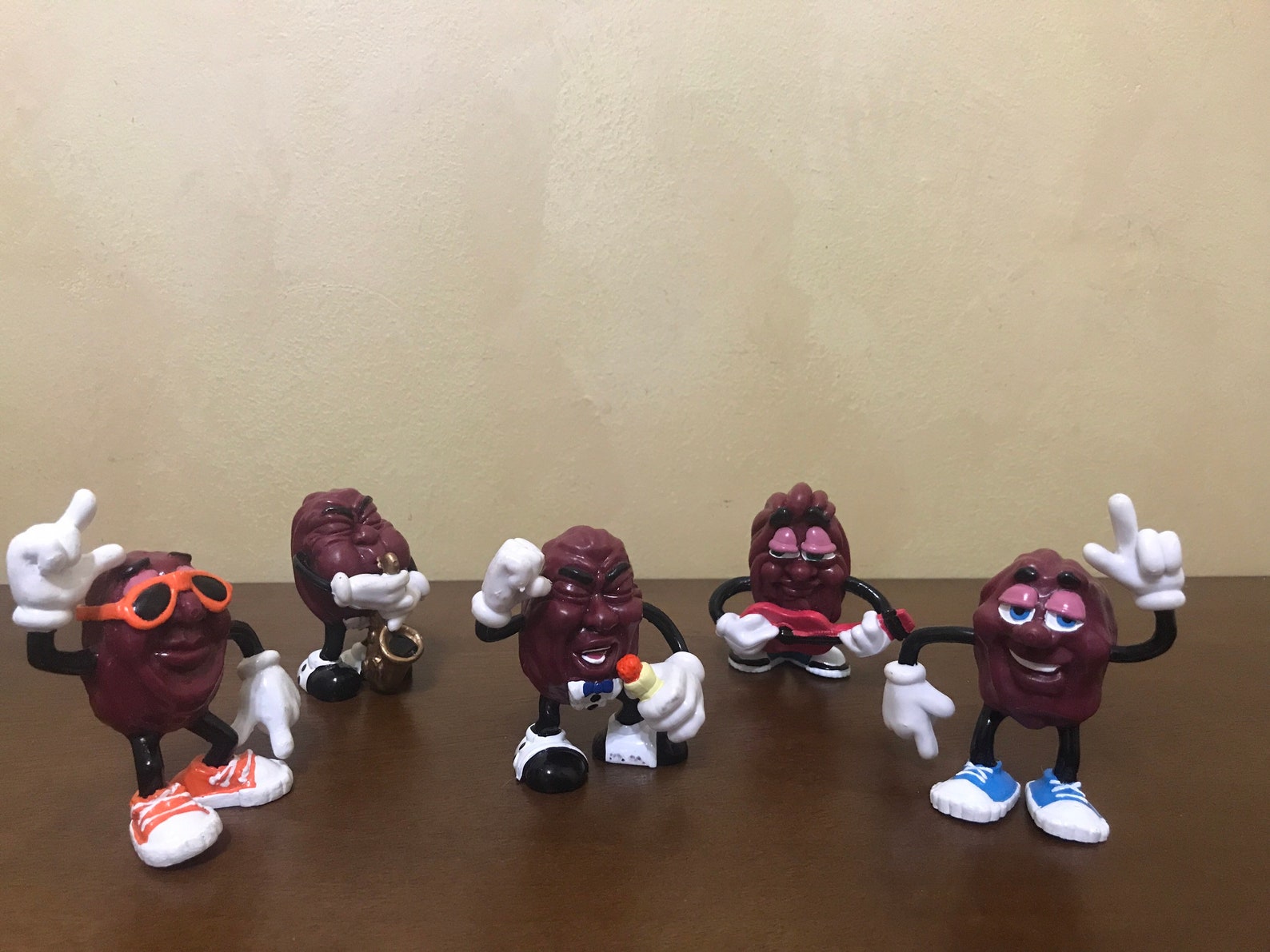 80s Original California Raisin Figurines PVC CHOOSE | Etsy