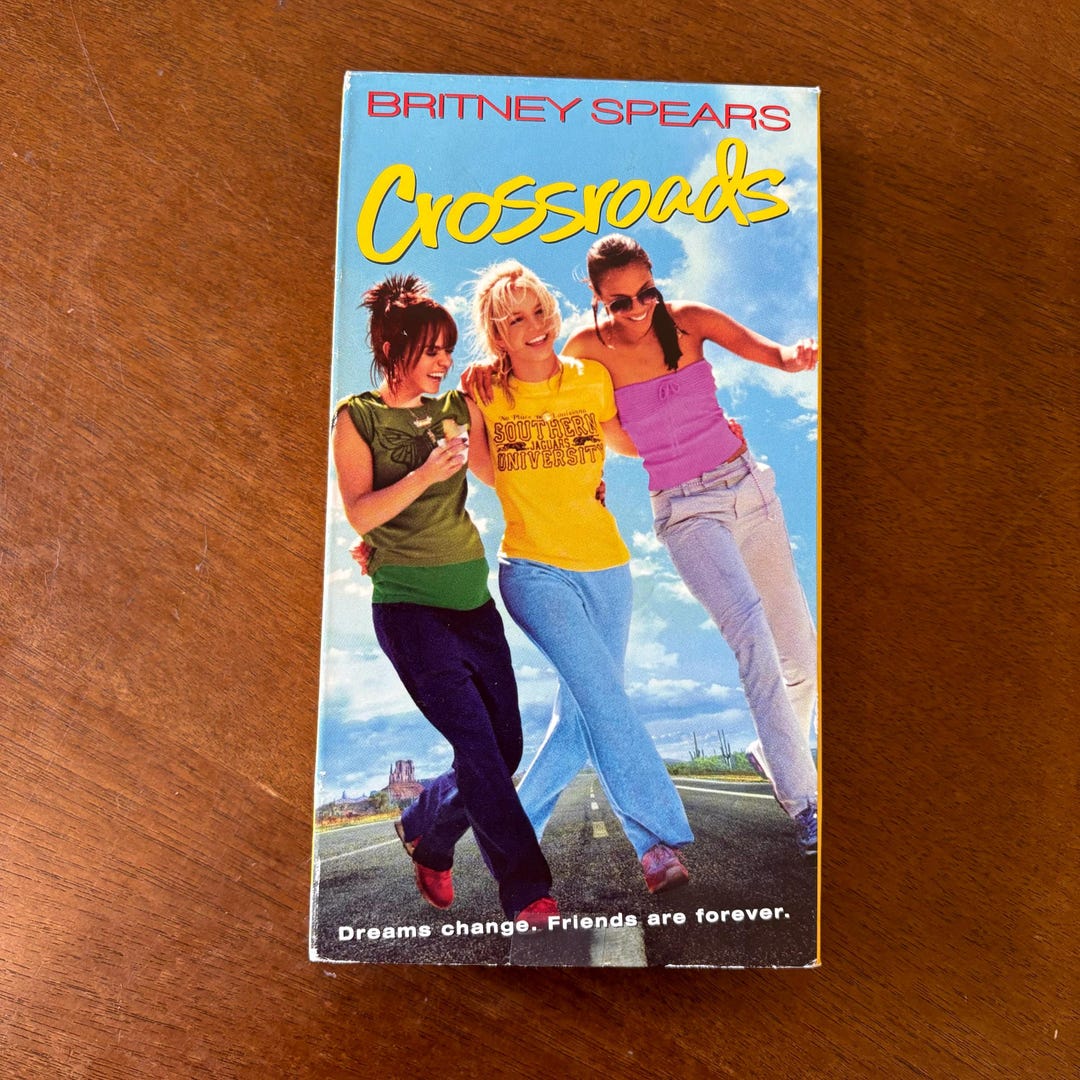Crossroads Britney Spears 2002 VHS Paramount Taryn Manning, 90s Teen ...