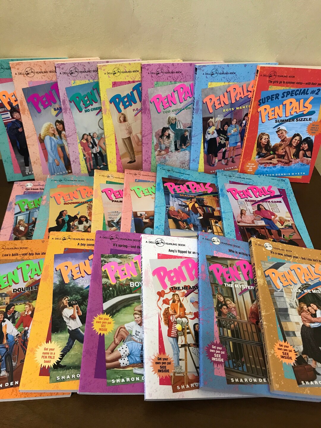 Pen Pals Sharon Dennis Wyeth Penpals 90s Elementary Chapter Books - Omg ...