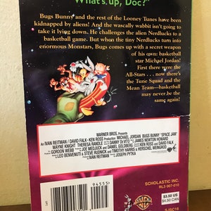 Space Jam Francine Hughes Scholastic 1996, Based on Screenplay, Warner ...