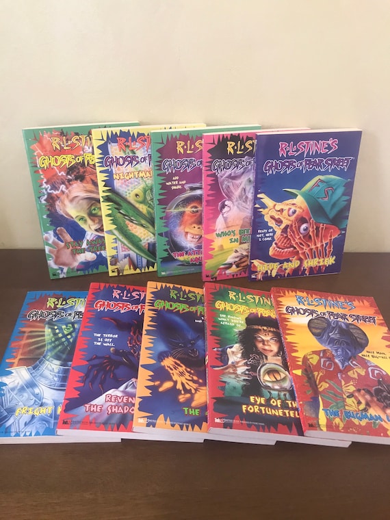 R.L. Stine Ghosts of Fear Street RL Stine Children Series | Etsy