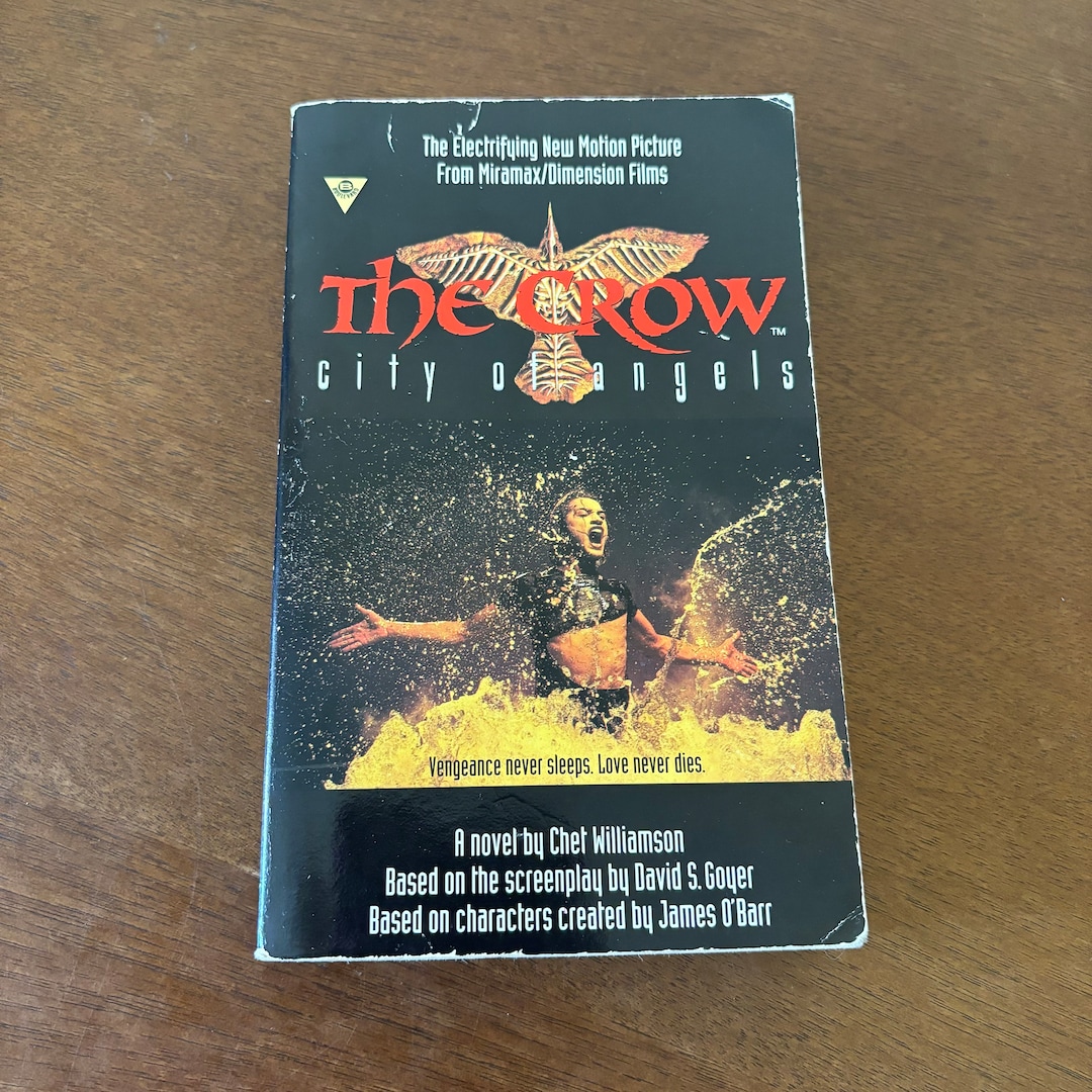 The Crow City of Angels Chet Williamson 1996 Movie Tie-in Boulevard ...