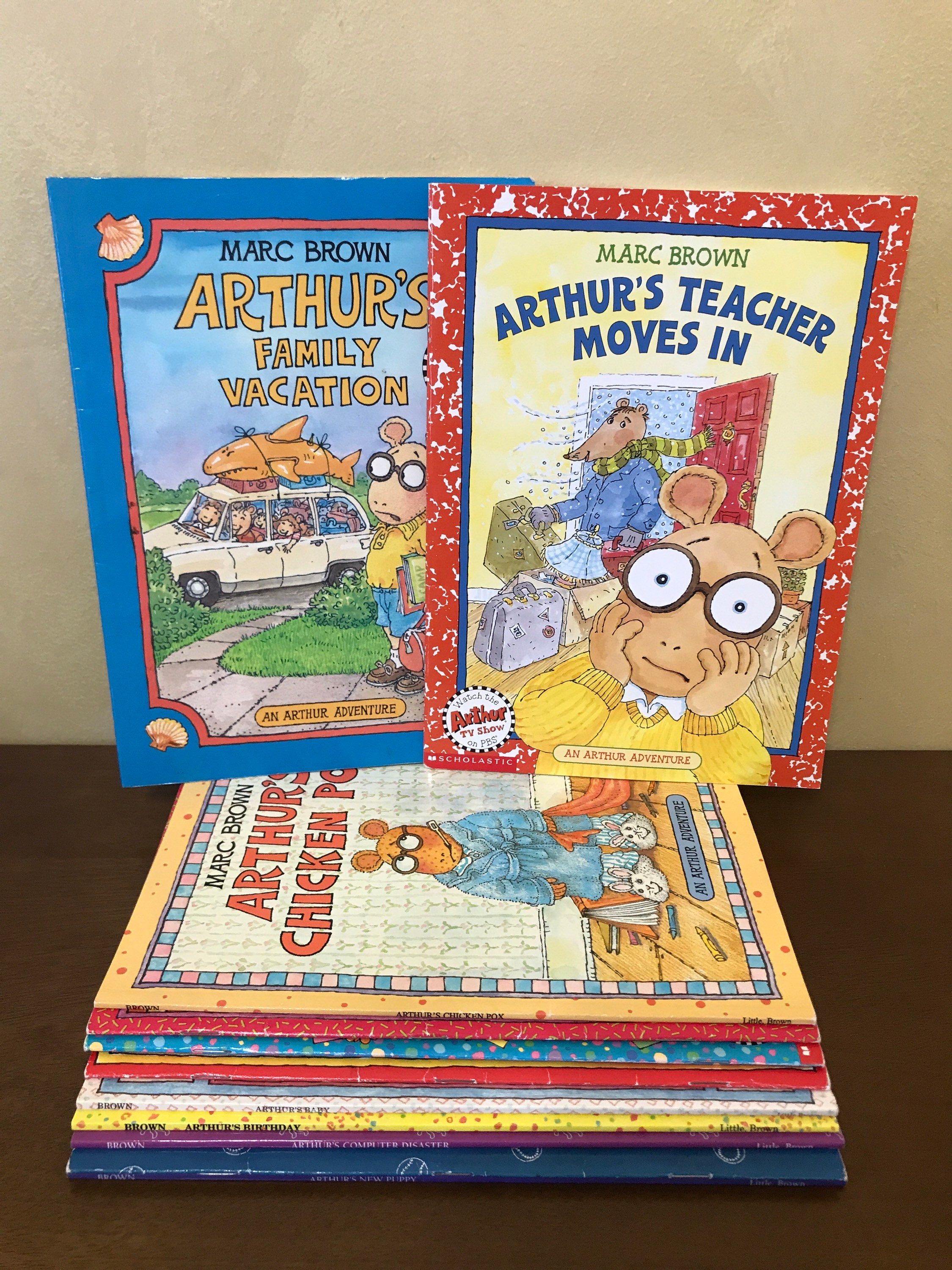 Arthur Books Scholastic Marc Brown Arthur Books From the 90s | Etsy