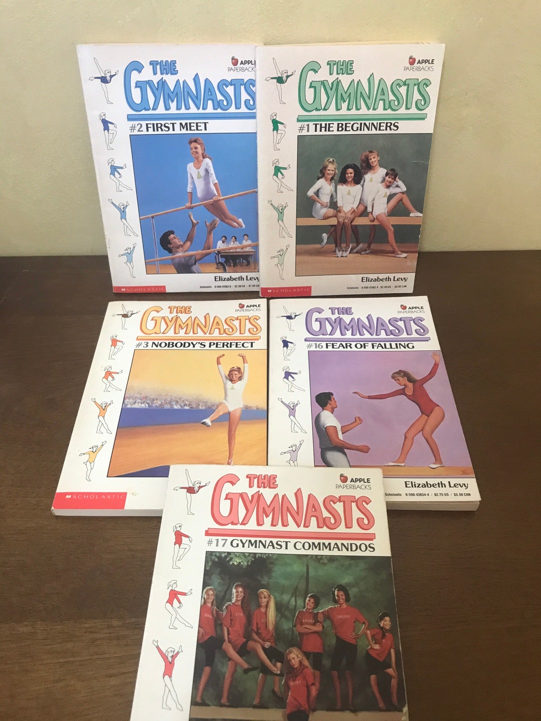The Gymnasts Book Series Elizabeth Levy - CHOOSE TITLE - Scholastic ...