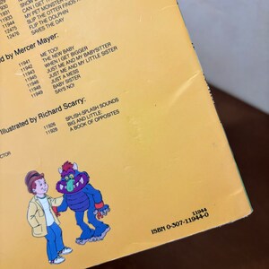 My Pet Monster Goes to School Dennis Fertig John Costanza 1986 Western ...