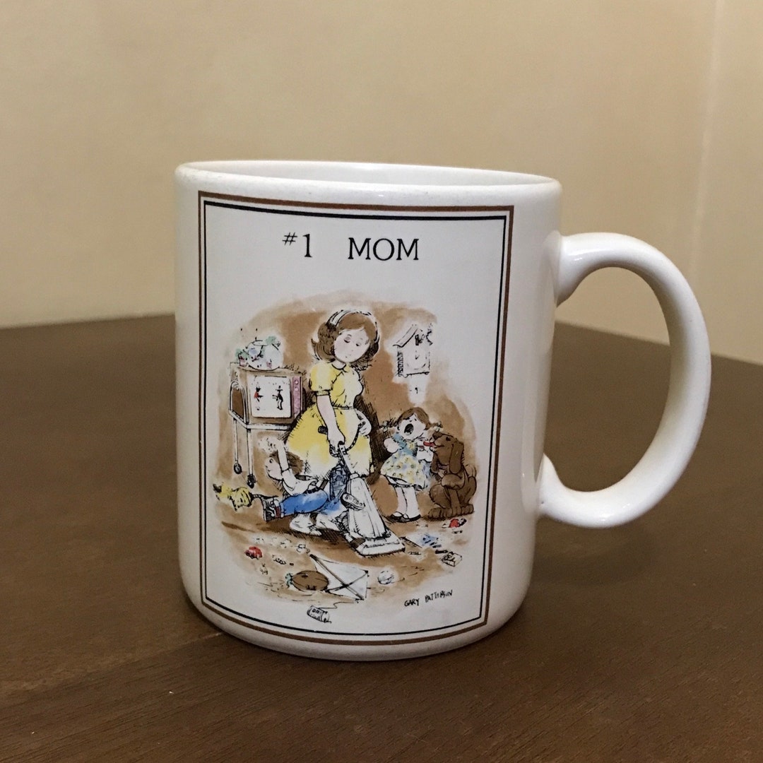 Vintage Gary Patterson #1 Mom Papel Thought Factory Cream Colored ...