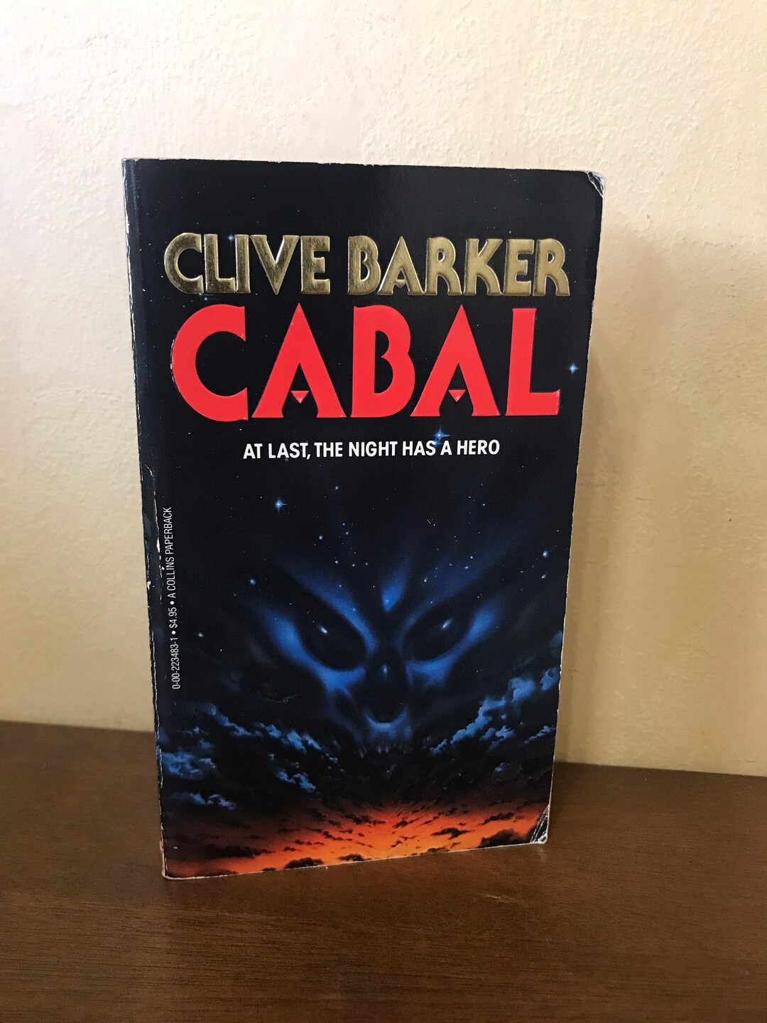 Cabal Clive Barker SIGNED 1989 Paperback Nightbreed Clive Barker 80s ...