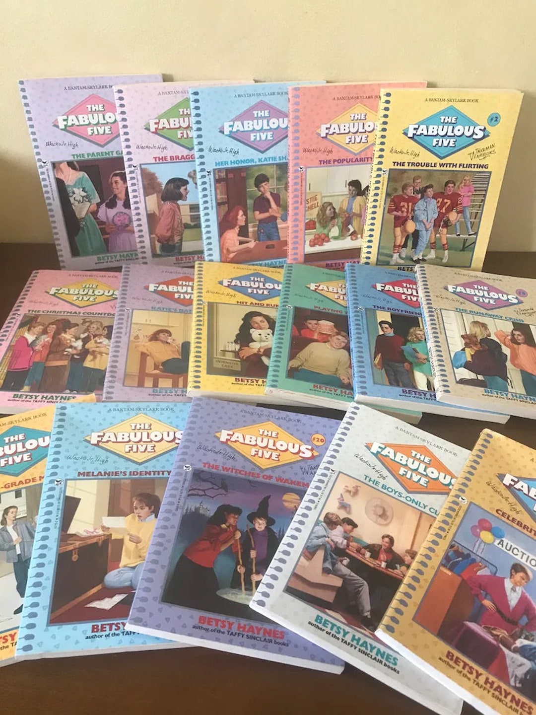 The Fabulous Five Betsy Haynes - Choose Your Title - 90s Young Adult ...