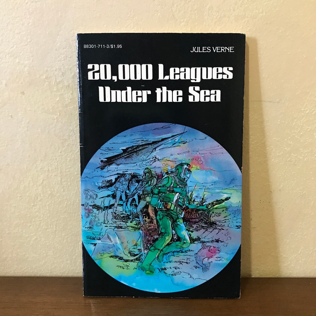 20,000 Leagues Under the Sea Jules Verne, 1984 Pocket Classics - Etsy