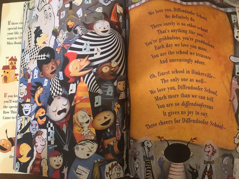 Dr Seuss Hooray for Diffendoofer Day! First Edition Hardcover 1998 Jack ...
