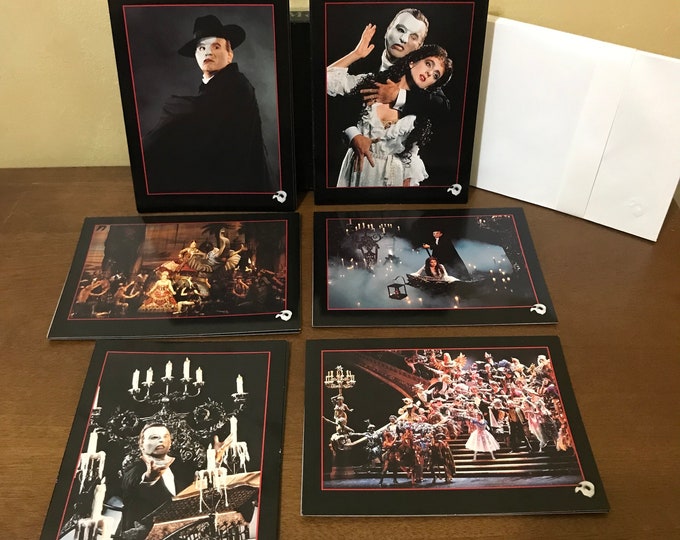 1991 Colm Wilkinson Phantom of the Opera Blank Photo Greeting Cards ...
